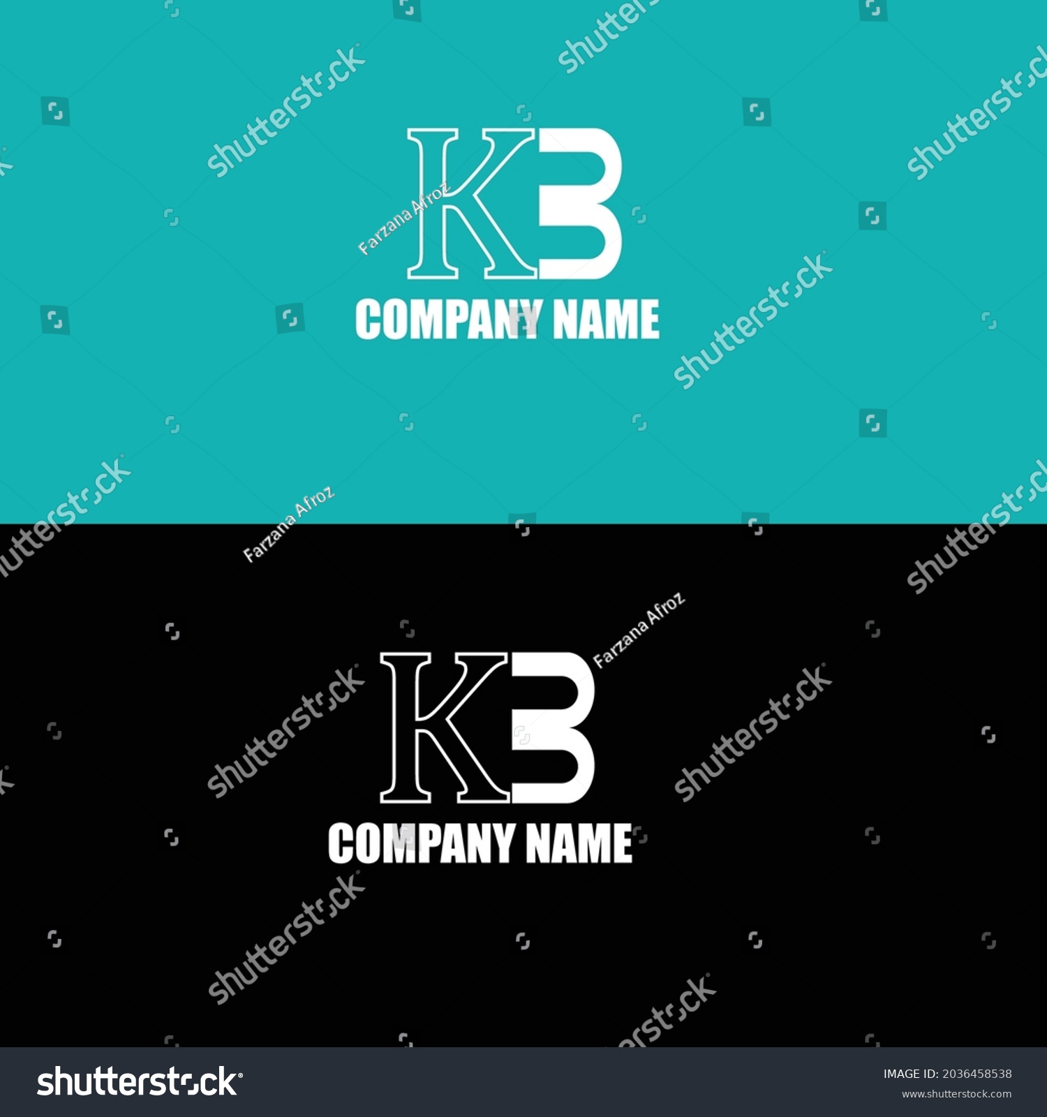 K B Letter Vector Logo Stock Vector (Royalty Free) 2036458538 ...
