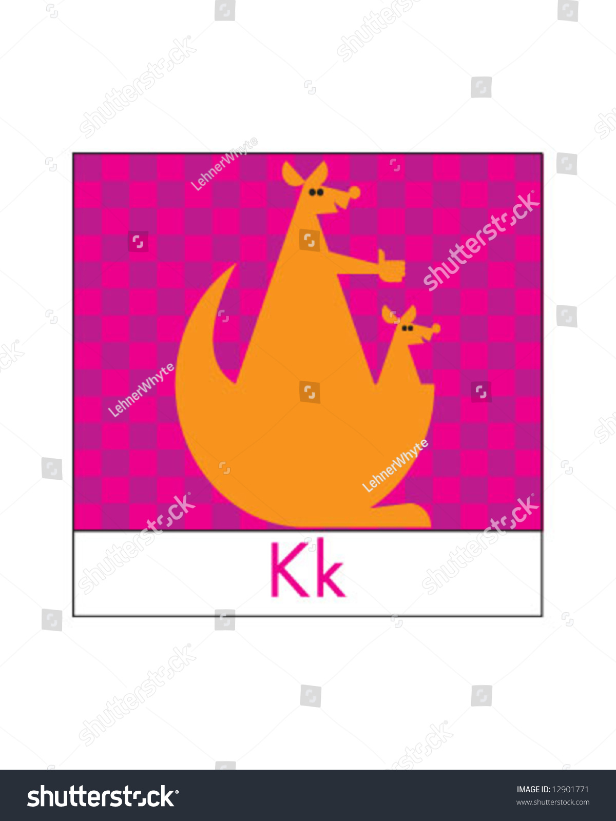 K Kangaroo Stock Vector (Royalty Free) 12901771 | Shutterstock