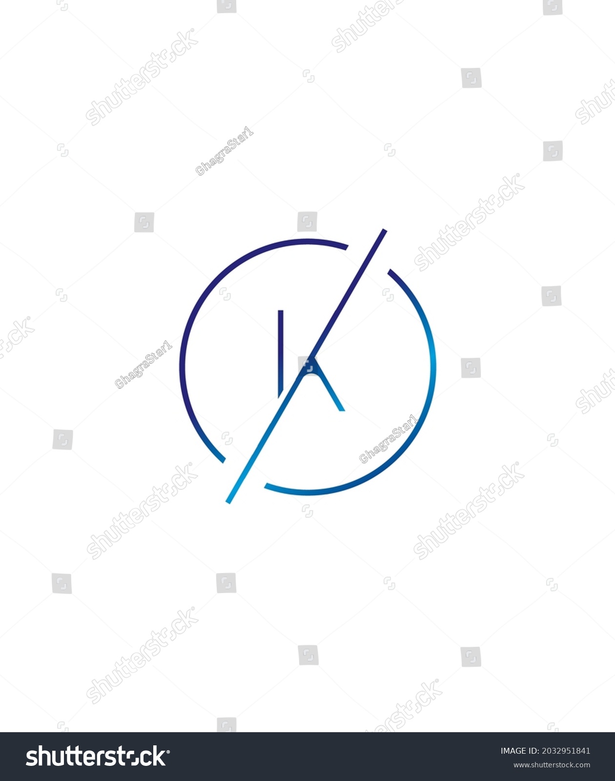 Ka Links Creative Modern Vector Logo Stock Vector (Royalty Free ...