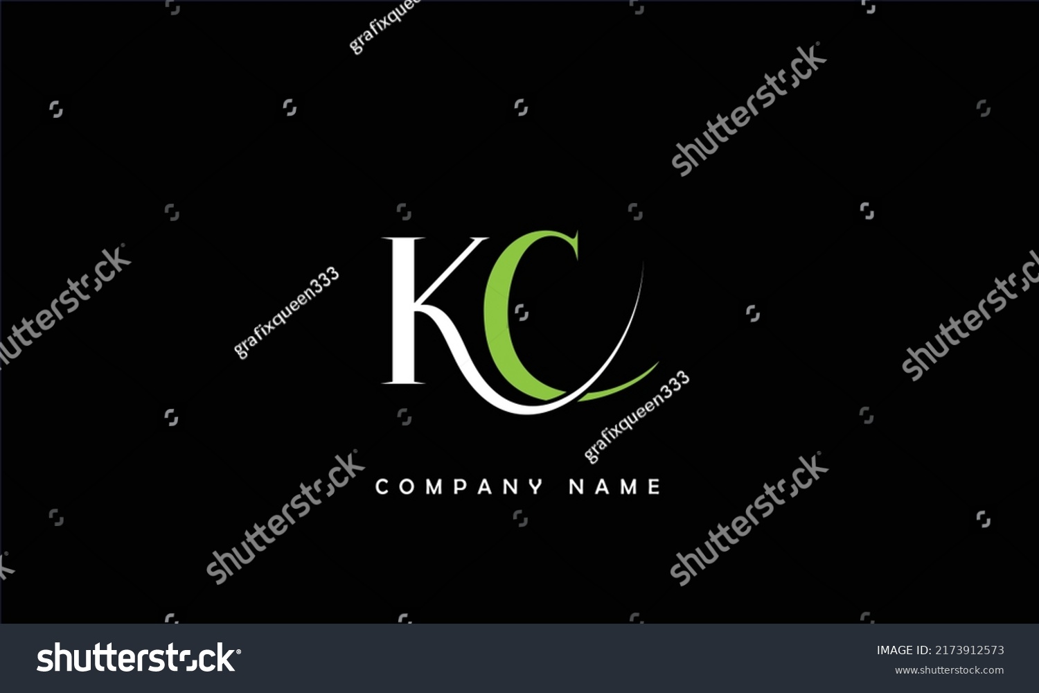 Kc Ck Alphabets Letters Logo Monogram Stock Vector (Royalty Free ...