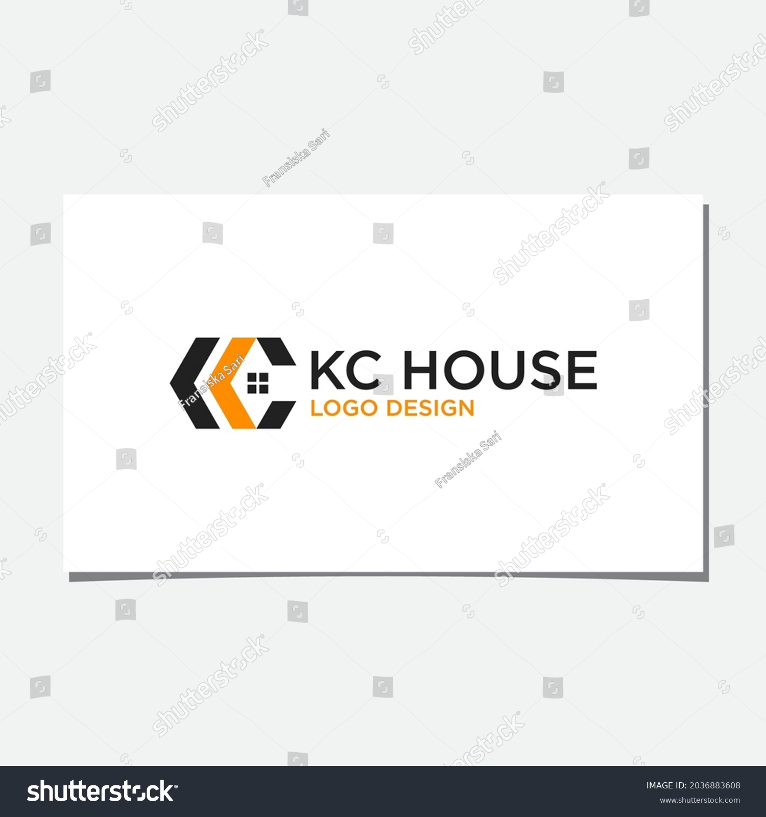 Kc House Logo Design Vector Stock Vector (Royalty Free) 2036883608 ...