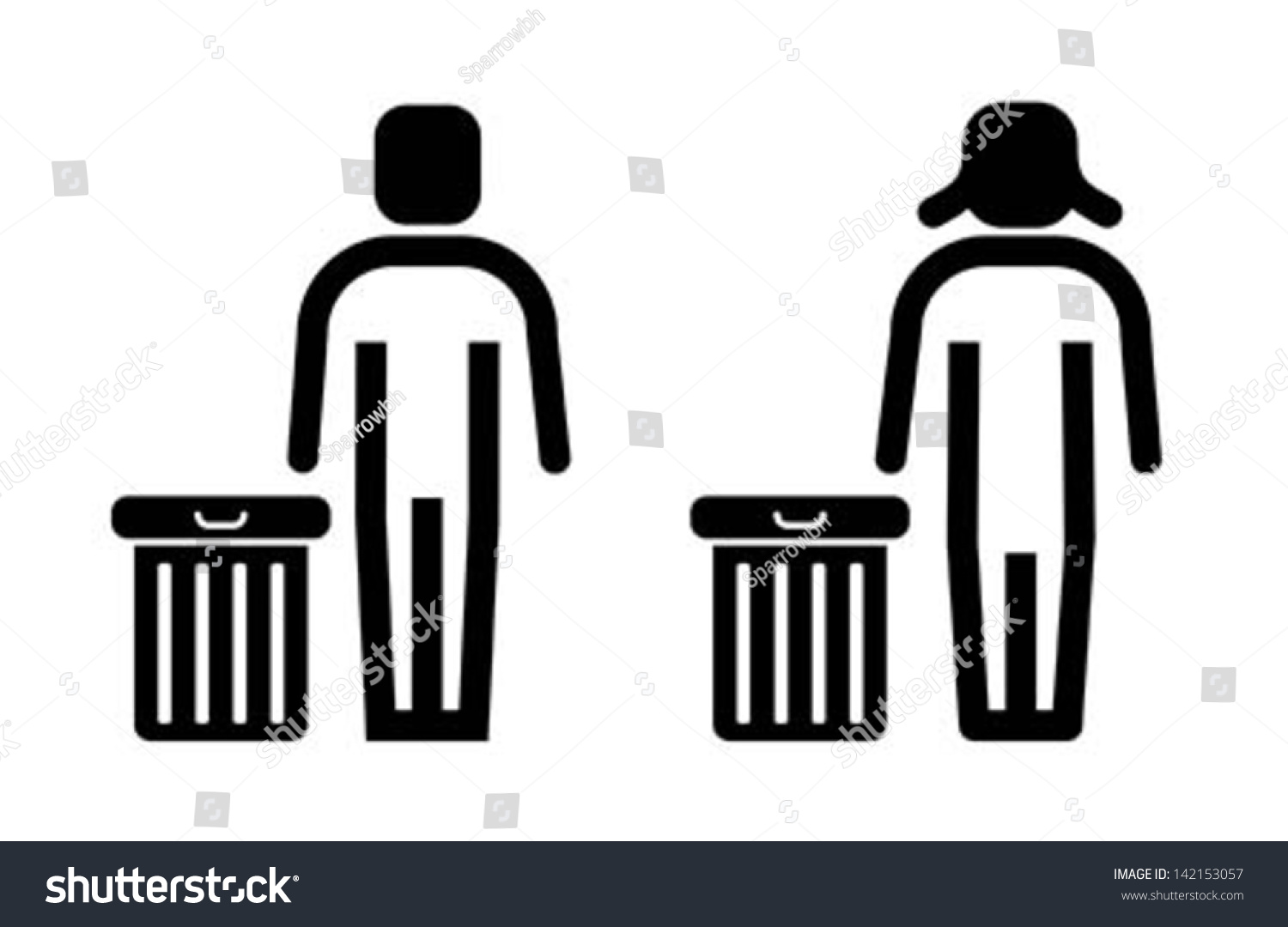 Keep Your Country Clean Vector Icon - 142153057 : Shutterstock