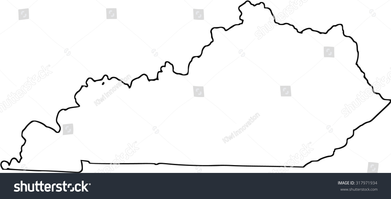 3,080 Kentucky state outline Images, Stock Photos & Vectors | Shutterstock