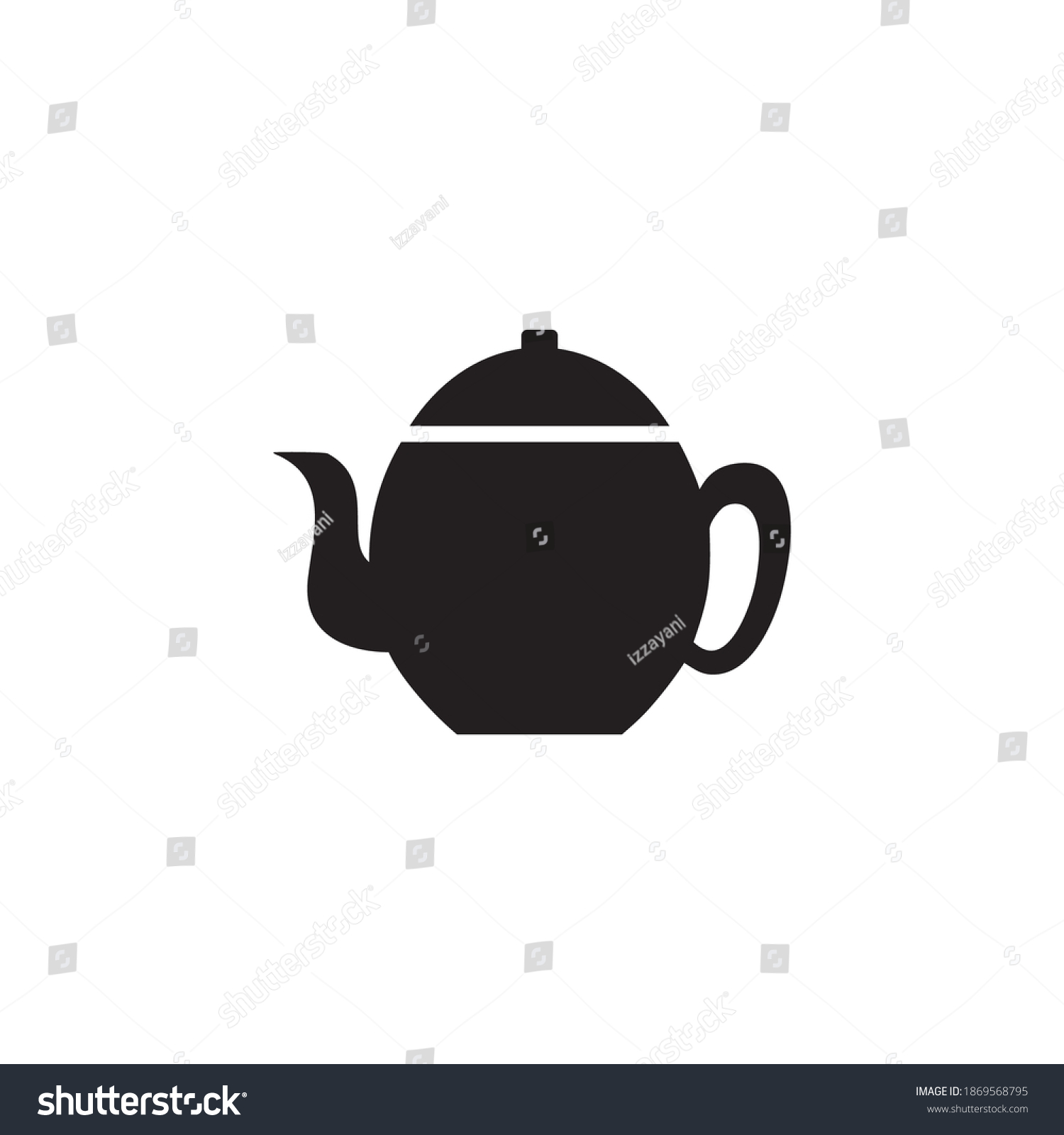 Kettle Icon Symbol Sign Vector Stock Vector (Royalty Free) 1869568795 ...