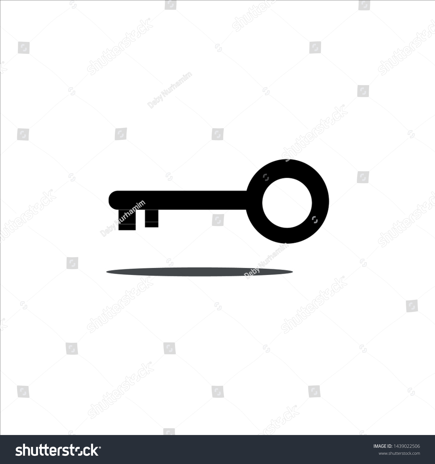 Key Icon Vector Key Symbol Stock Vector (Royalty Free) 1439022506 ...
