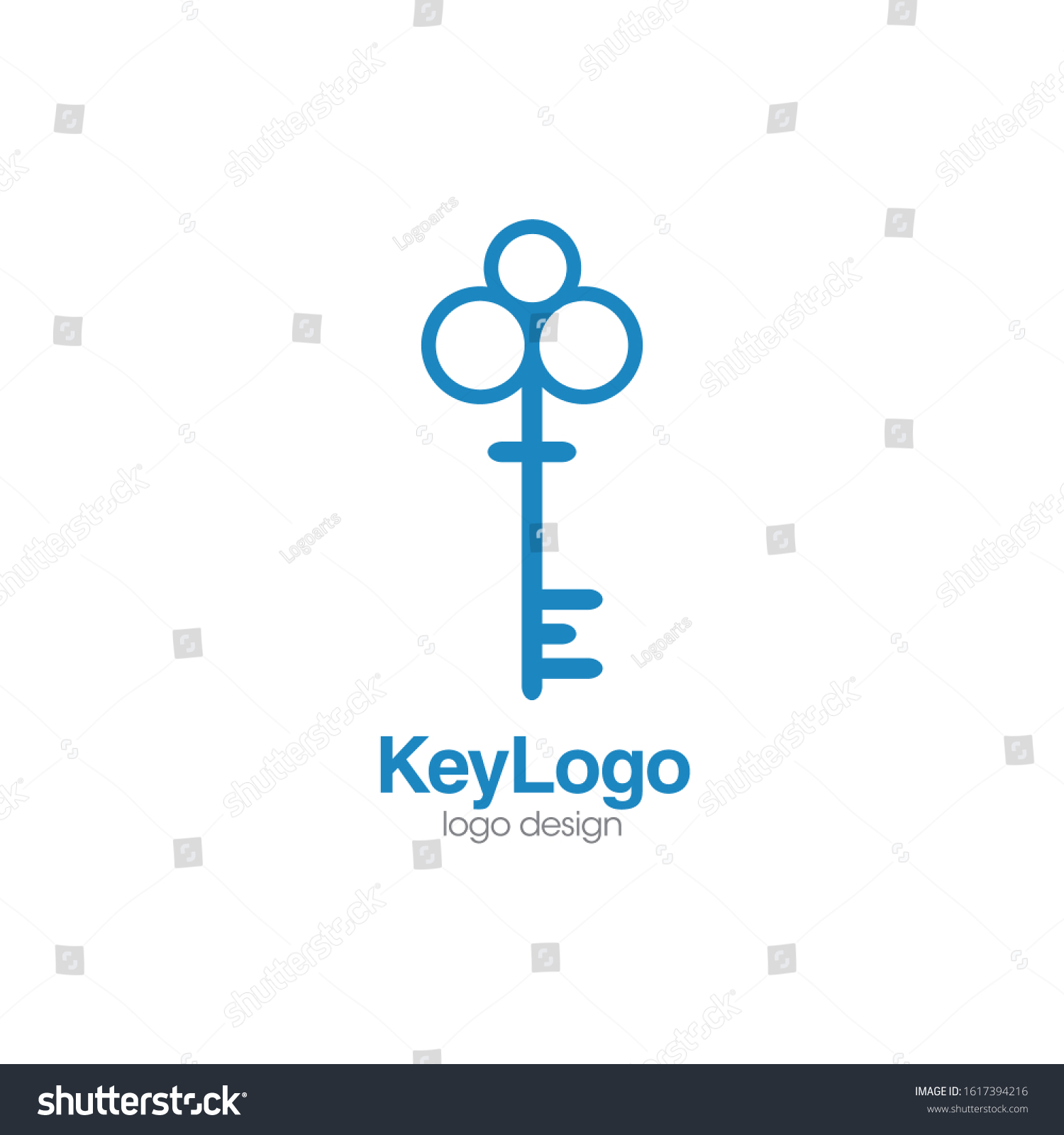 Key Logo Icon Vector Template Stock Vector (Royalty Free) 1617394216 ...