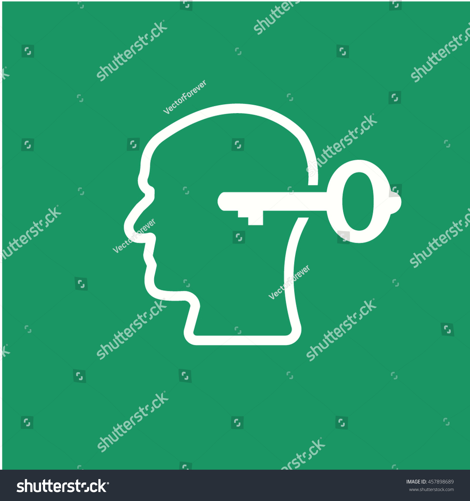 Key Person Icon Stock Vector (Royalty Free) 457898689 | Shutterstock