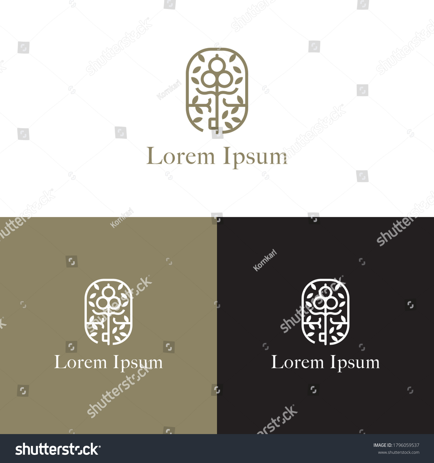 Key Symbol Logo Design Template Stock Vector (Royalty Free) 1796059537