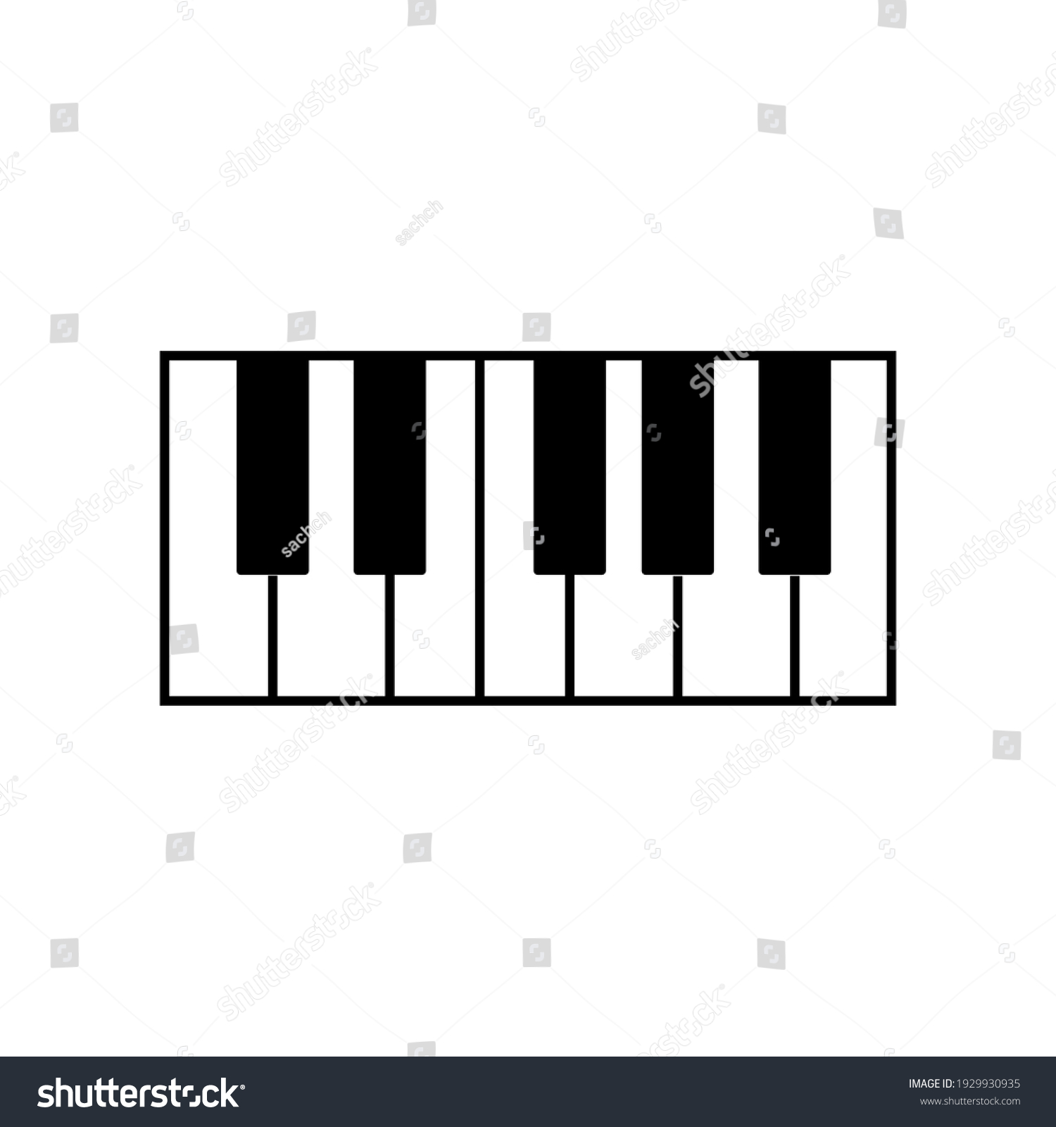 Keyboard Flat Design Stock Vector Icon Stock Vector (Royalty Free ...