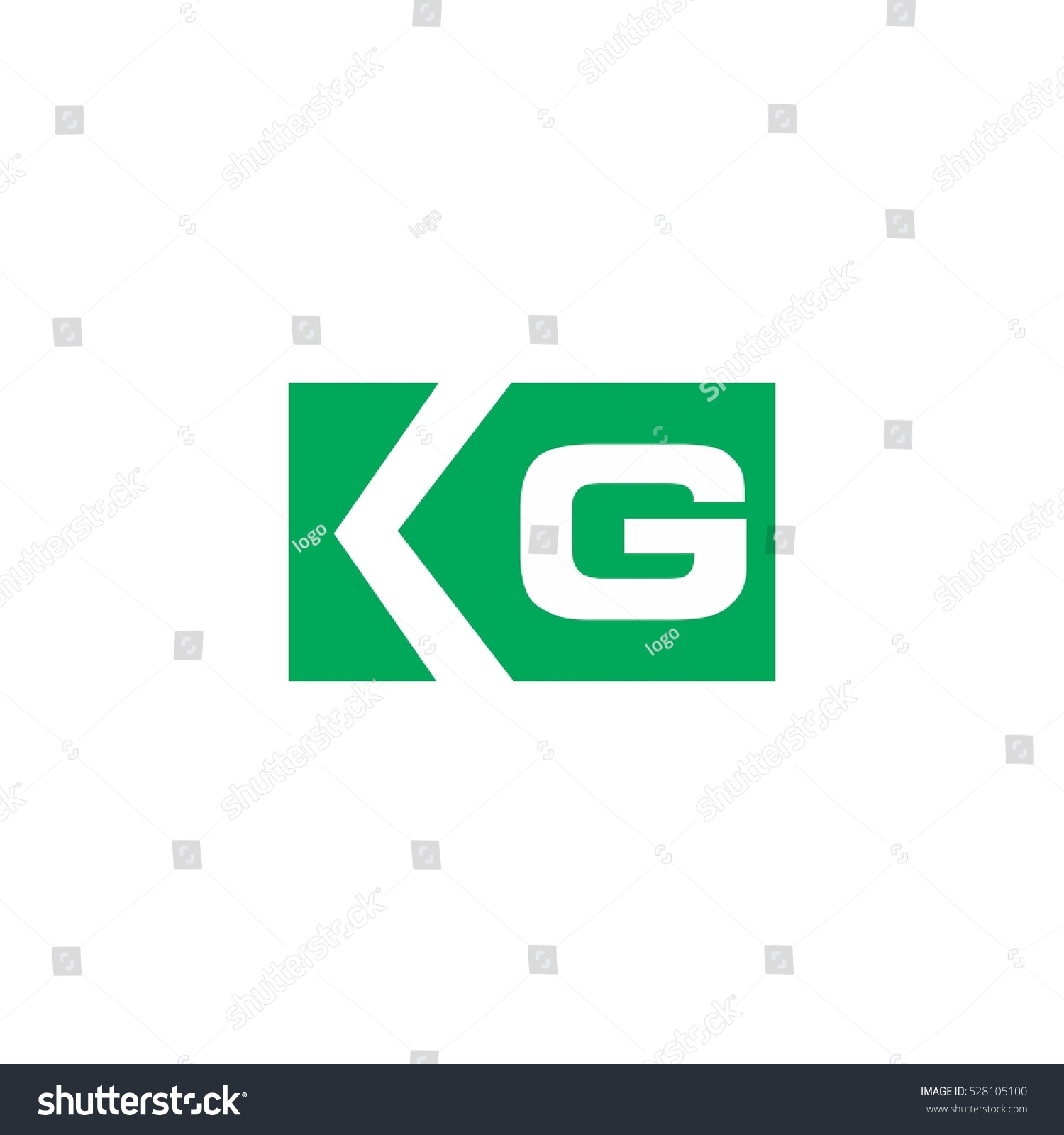 Vektor Stok Kg K G Logo Vector (Tanpa Royalti) 528105100 | Shutterstock