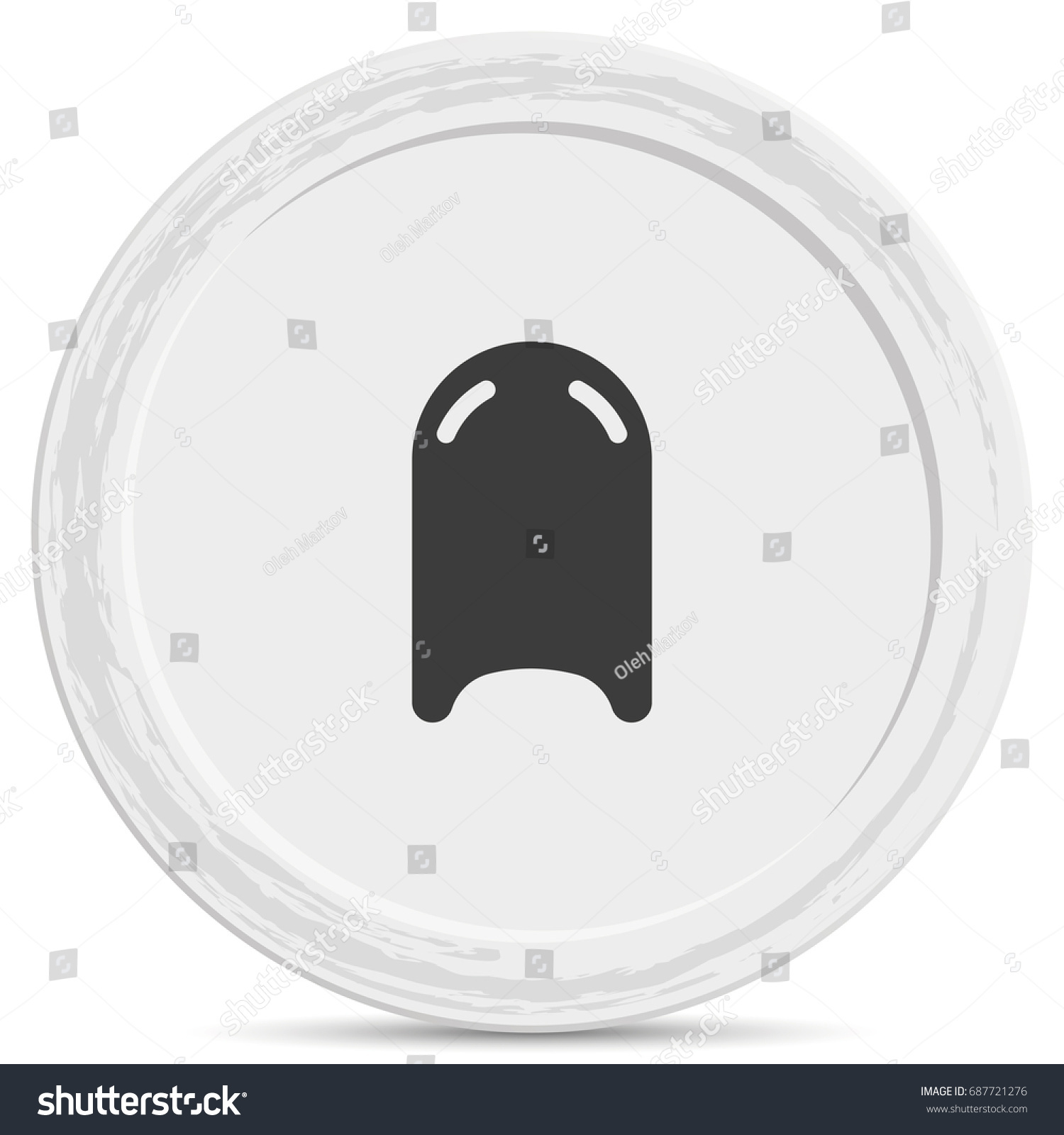 Kickboard Icon Stock Vector (Royalty Free) 687721276 | Shutterstock