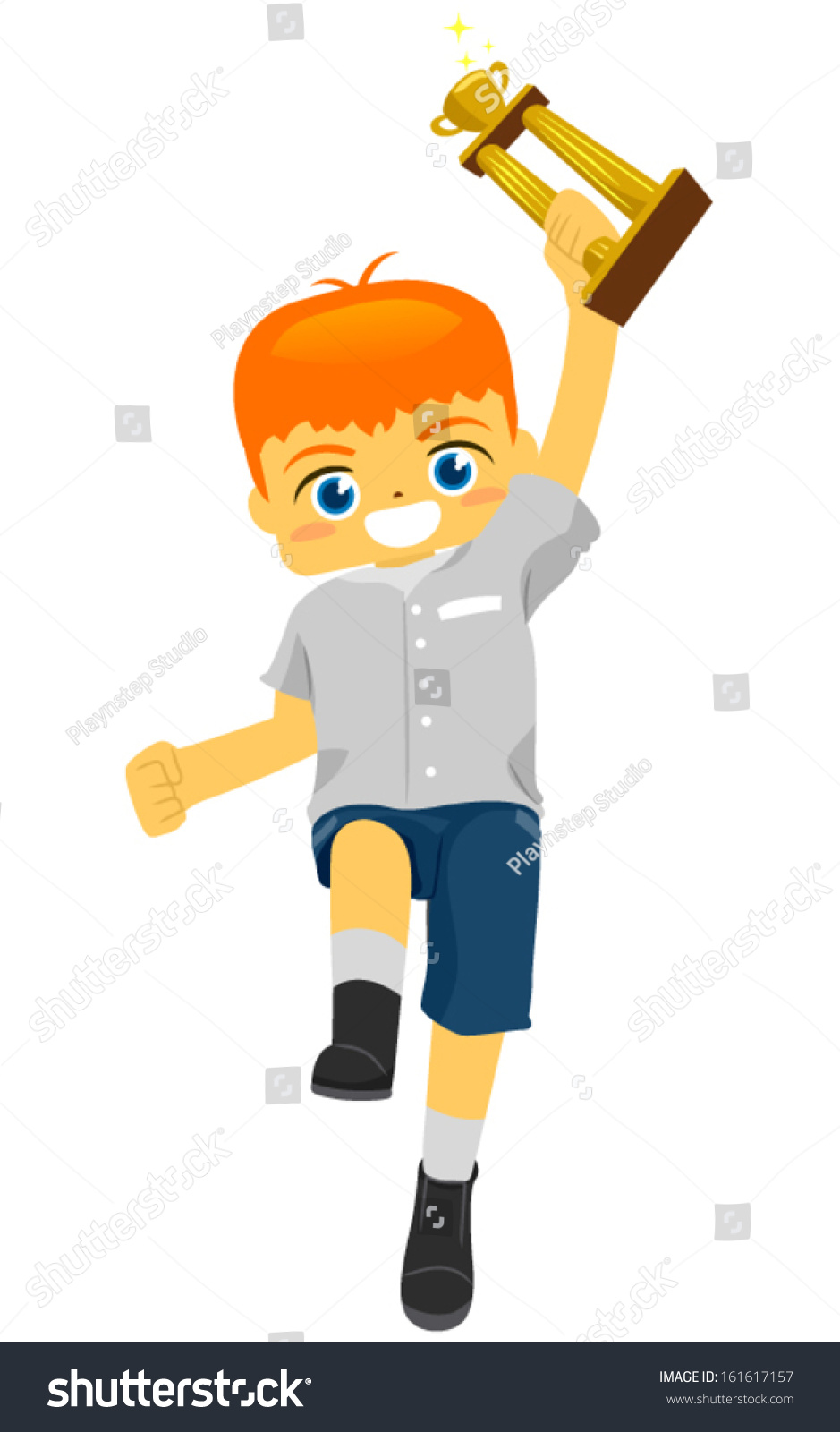 Kid Award Stock Vector (Royalty Free) 161617157 | Shutterstock