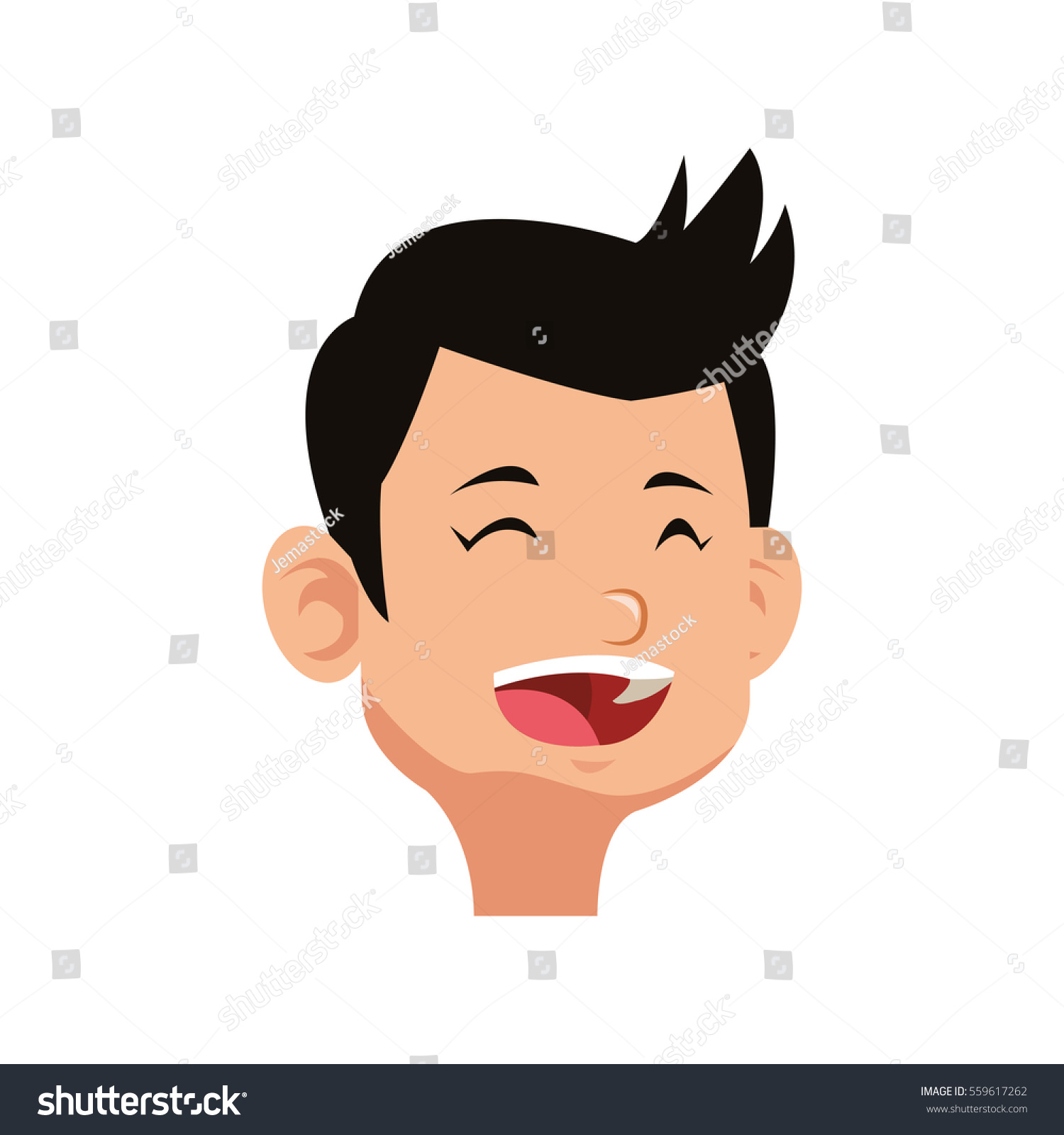 Kid Cartoon Icon Stock Vector (Royalty Free) 559617262 | Shutterstock