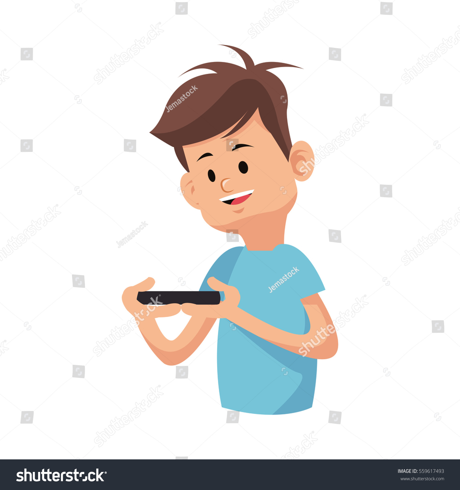 Kid Cartoon Icon Stock Vector (Royalty Free) 559617493