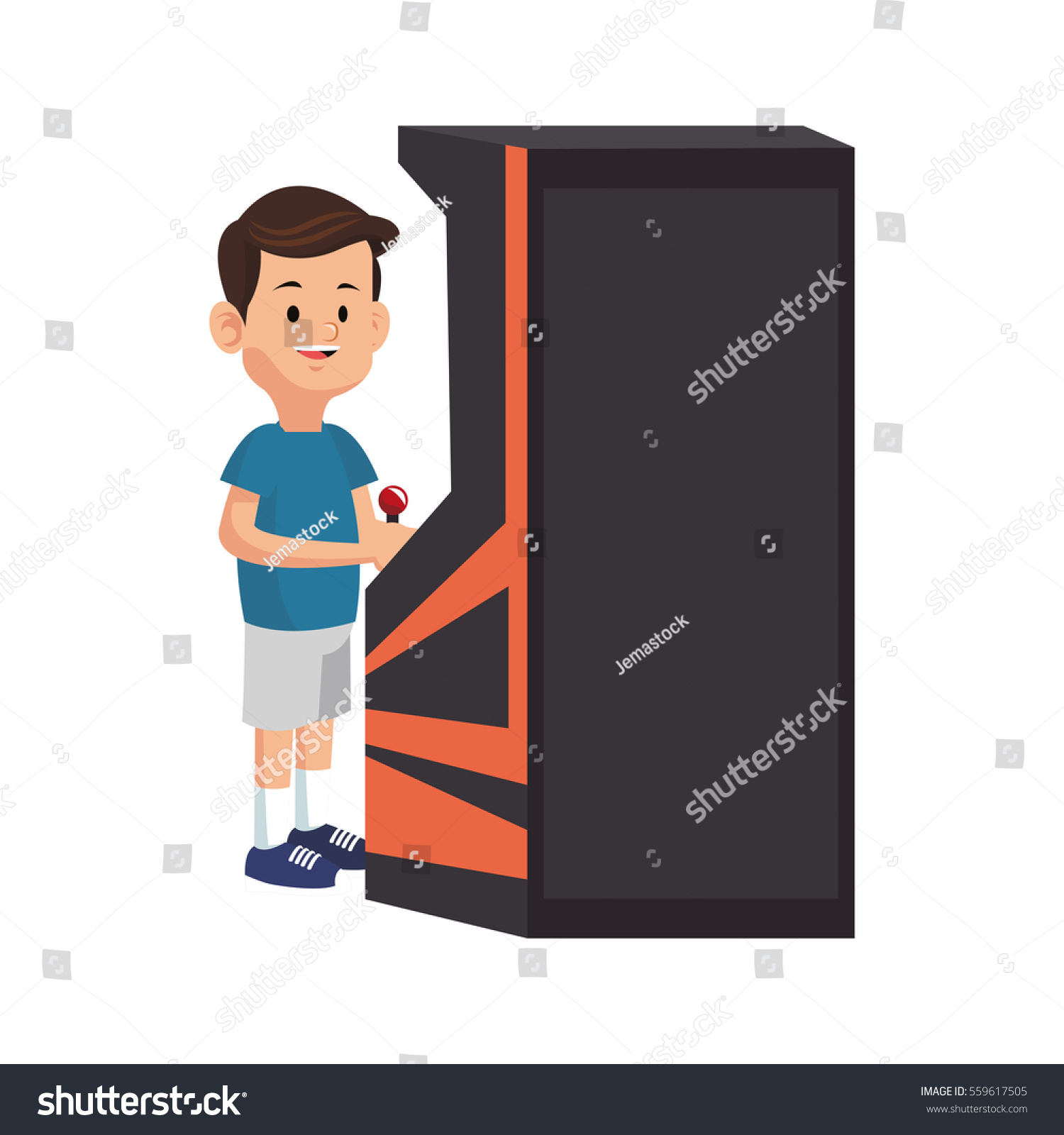 Kid Cartoon Icon Stock Vector (Royalty Free) 559617505 | Shutterstock