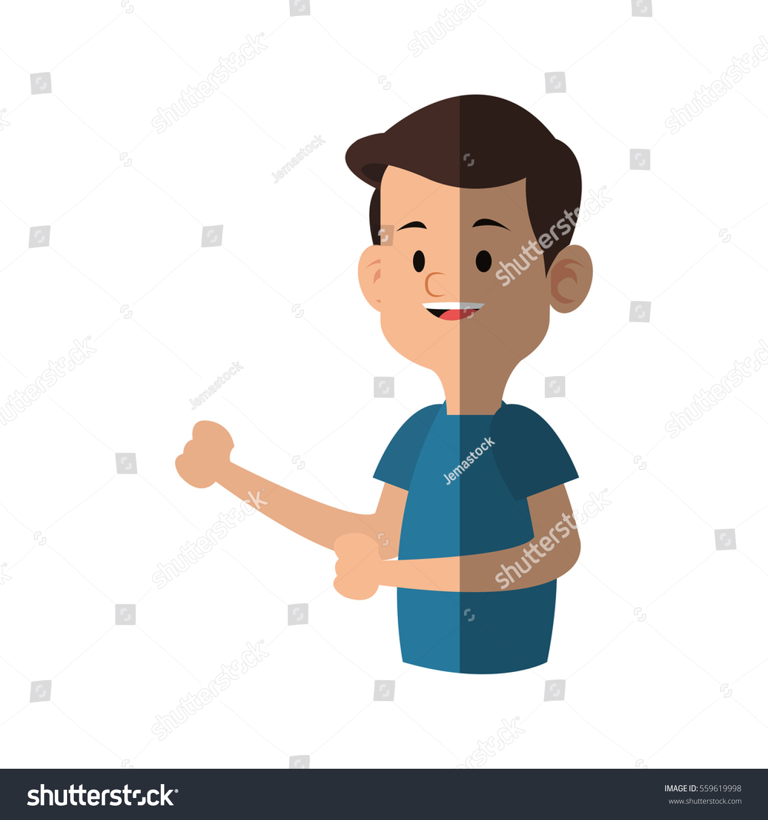 Kid Cartoon Icon Stock Vector (Royalty Free) 559619998 | Shutterstock