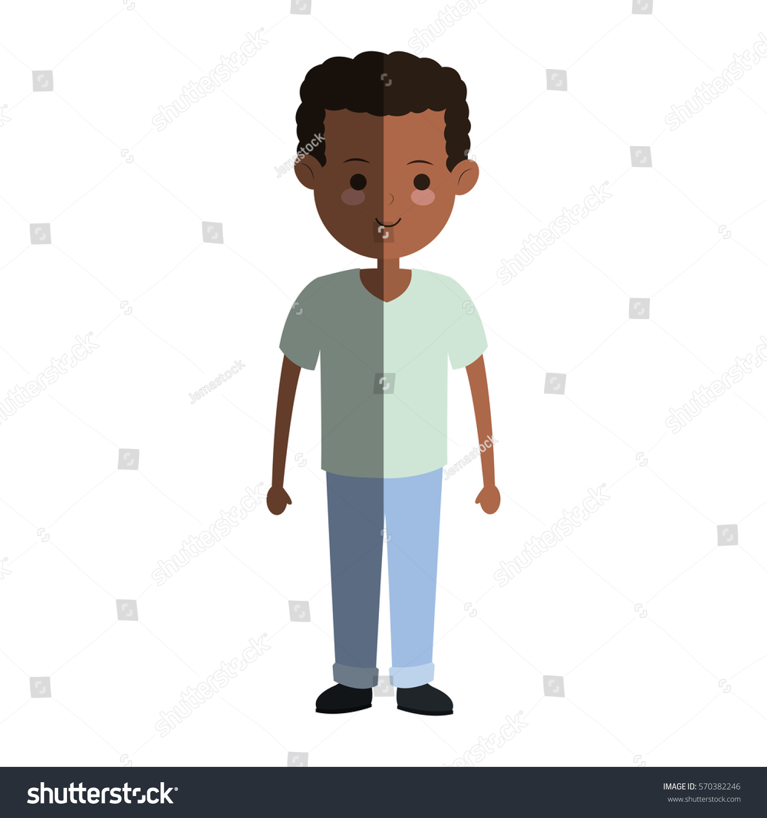 Kid Cartoon Icon Stock Vector (Royalty Free) 570382246 | Shutterstock