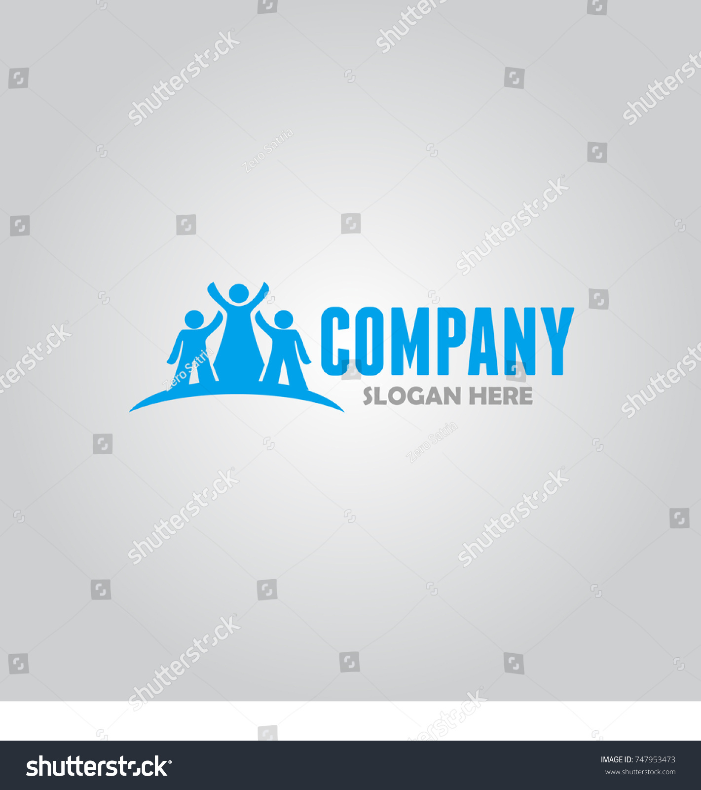 Kid Parenting Logo: เวกเตอร์สต็อก (ปลอดค่าลิขสิทธิ์) 747953473 ...