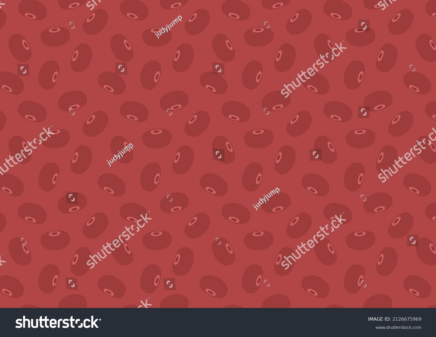 Kidney Beans Pattern Wallpaper Kidney Beans Stock Vector (Royalty Free ...