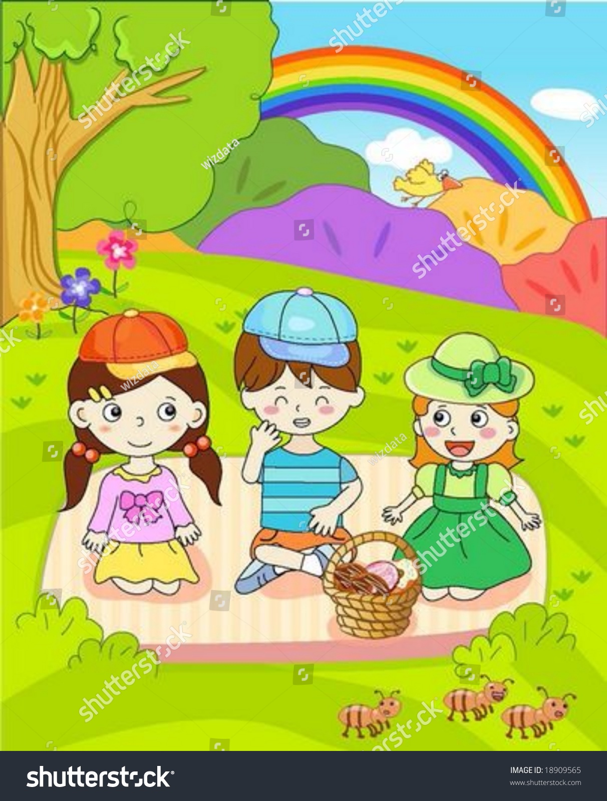 Kids Time Stock Vector (Royalty Free) 18909565 | Shutterstock