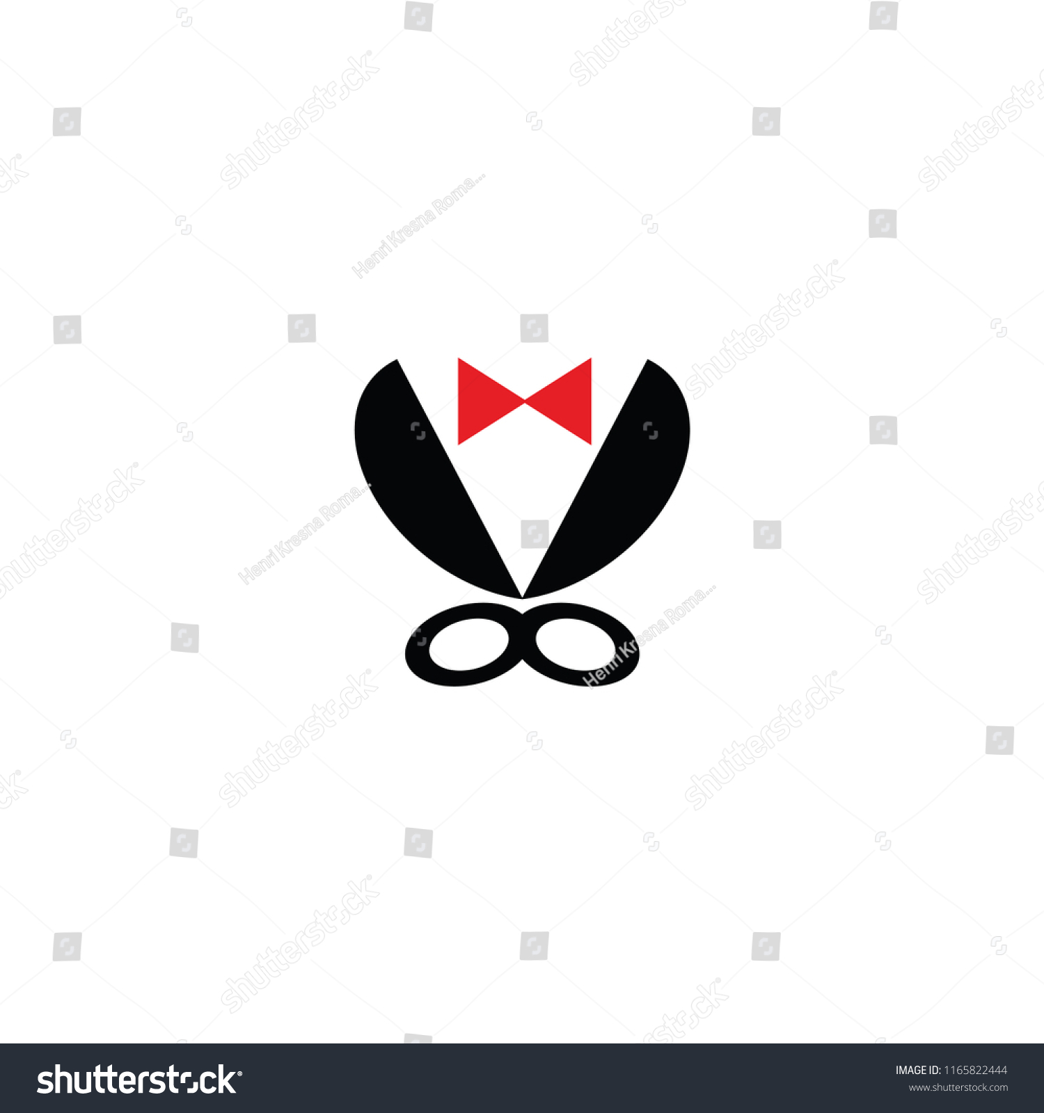 King Barber Vector Logo Stock Vector (Royalty Free) 1165822444 ...