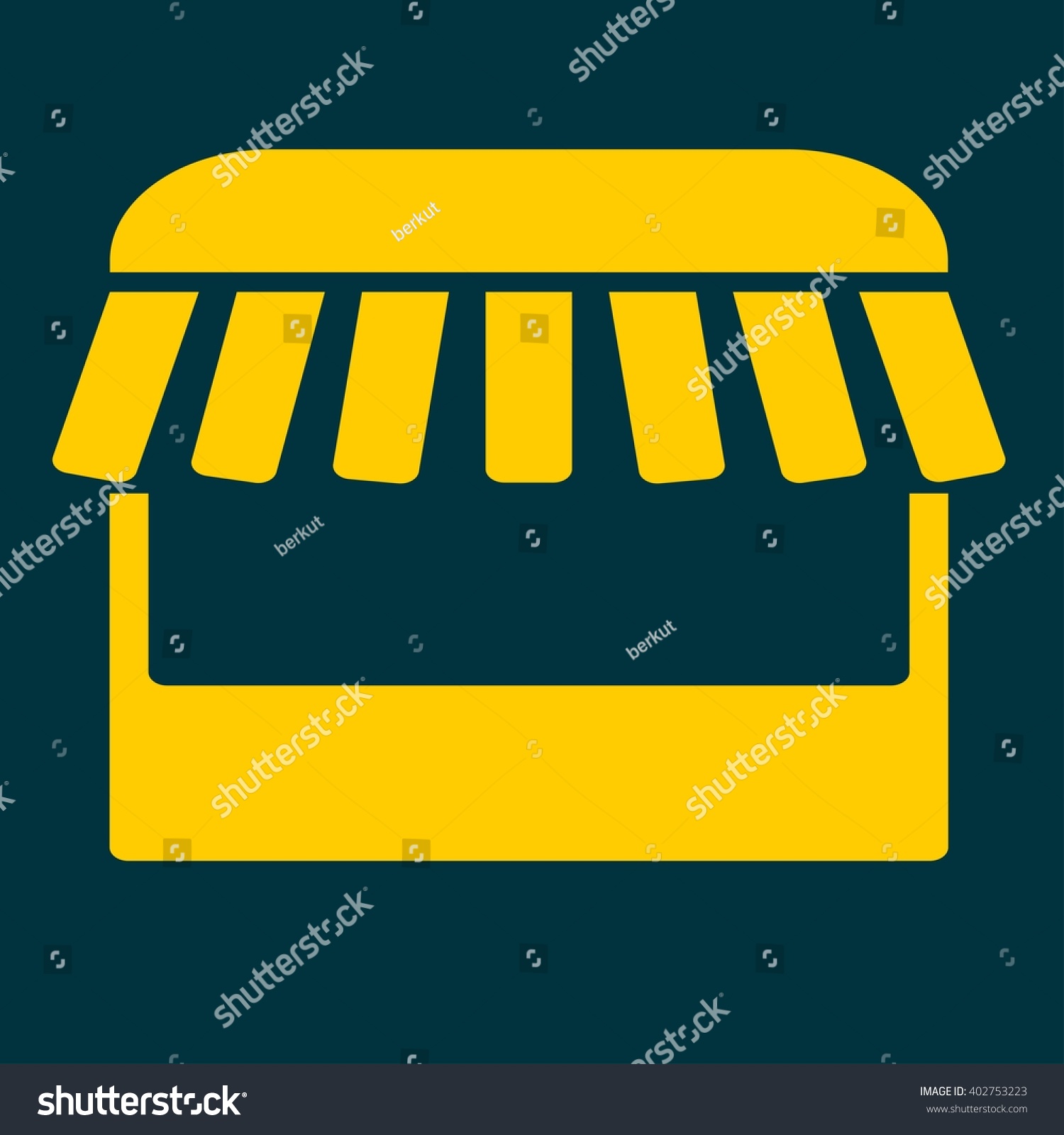 Kiosk Icon Stock Vector (Royalty Free) 402753223 | Shutterstock