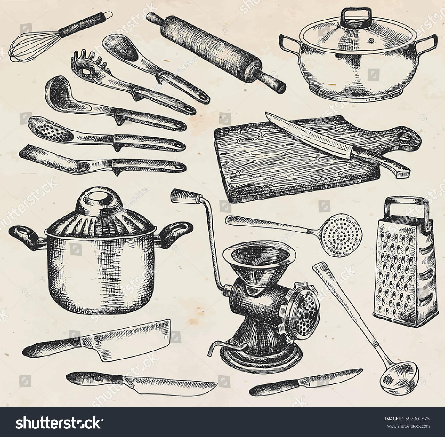 36,073 Kitchenware draw Images, Stock Photos & Vectors | Shutterstock