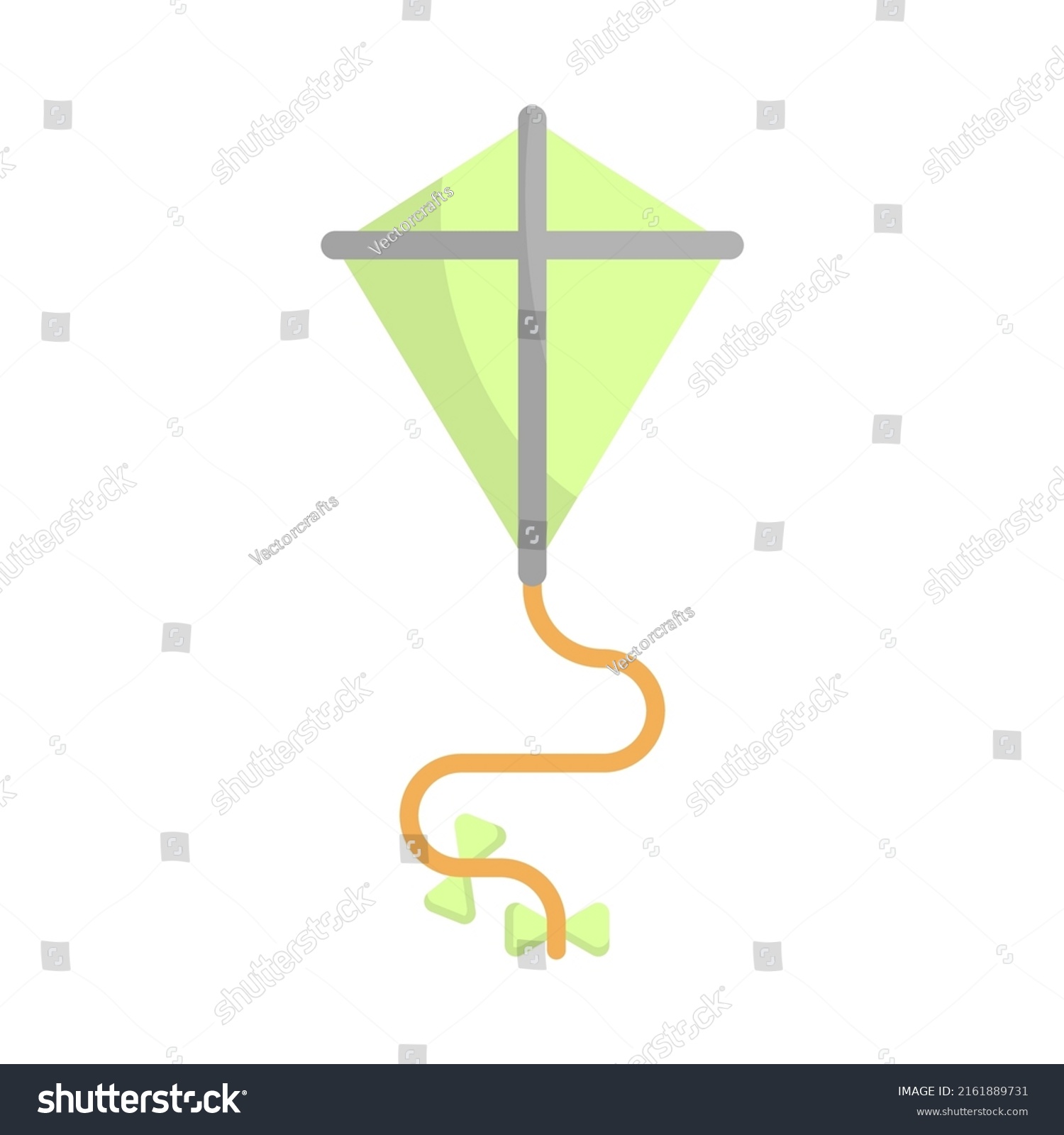 Kite Icon Design Template Vector Illustration Stock Vector (Royalty ...