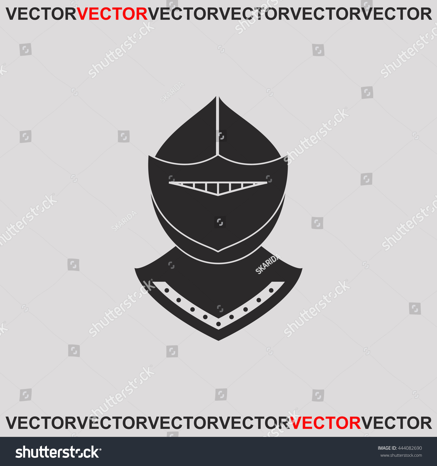 Knight Icon: vector de stock (libre de regalías) 444082690 | Shutterstock