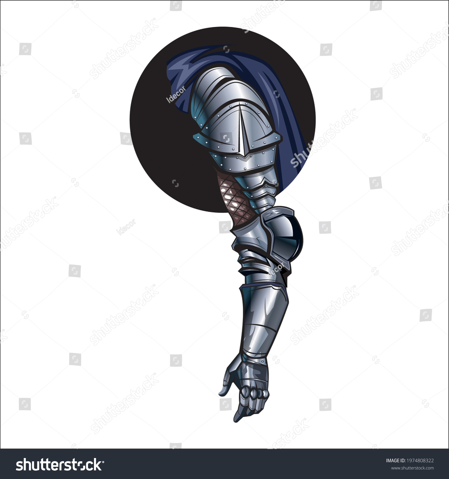 Knight Logo Future Vector Illustrator Stock Vector (Royalty Free ...