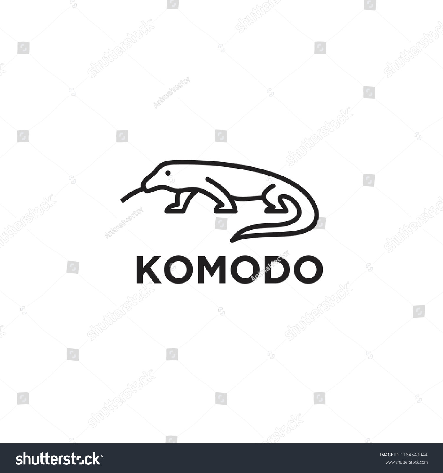 Komodo Dragon Logo Icon Designs Vector: เวกเตอร์สต็อก (ปลอดค่าลิขสิทธิ์ ...