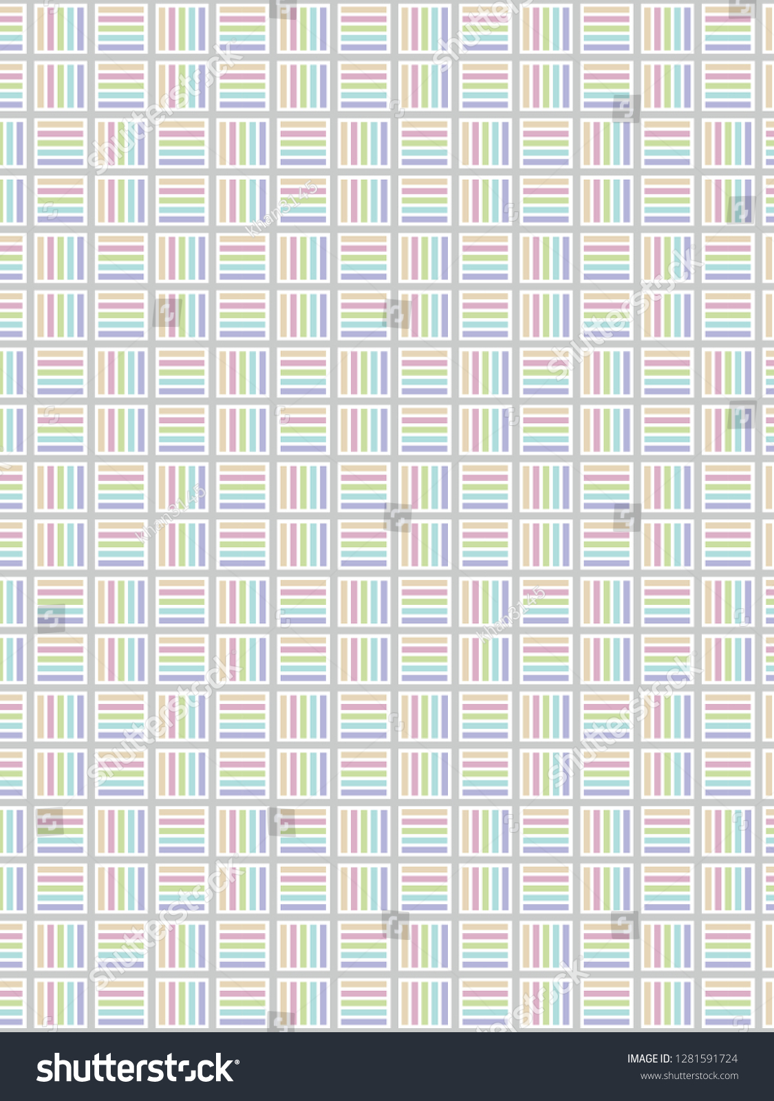 Korean Traditional Pattern Abstract Geometry Vector Stock Vector ...