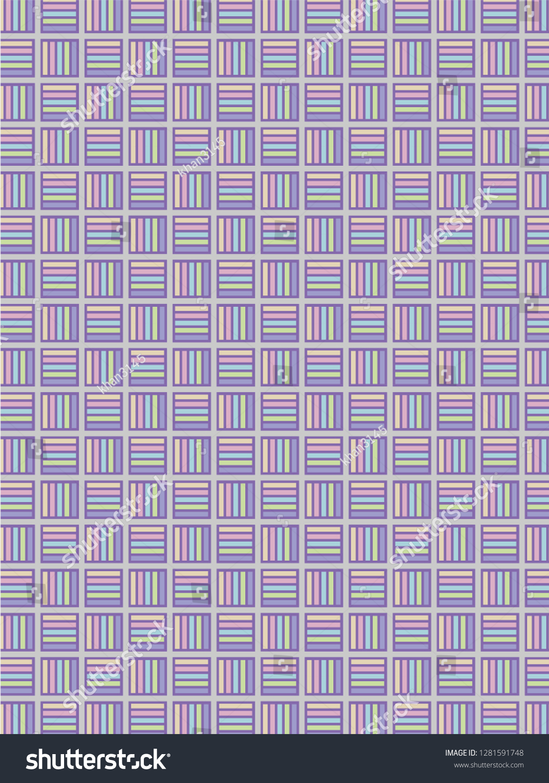 Korean Traditional Pattern Abstract Geometry Vector Stock Vector ...