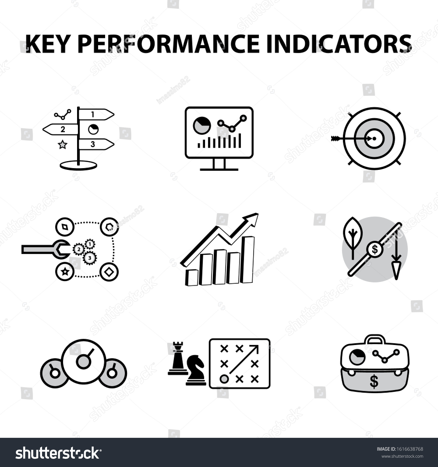 Kpis Key Performance Indicators Web Icons: เวกเตอร์สต็อก (ปลอดค่า ... Kpis Key Performance Indicators Web Icons: เวกเตอร์สต็อก (ปลอดค่า ...