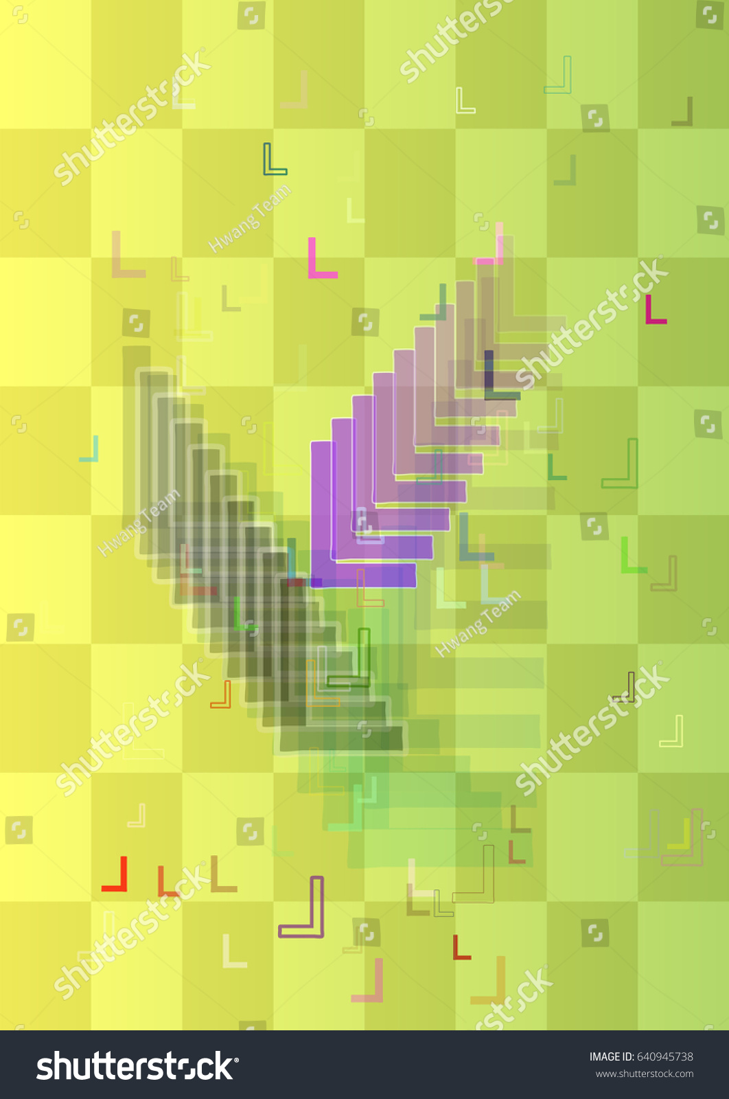 L Alphabet Background Design Stock Vector (Royalty Free) 640945738 ...