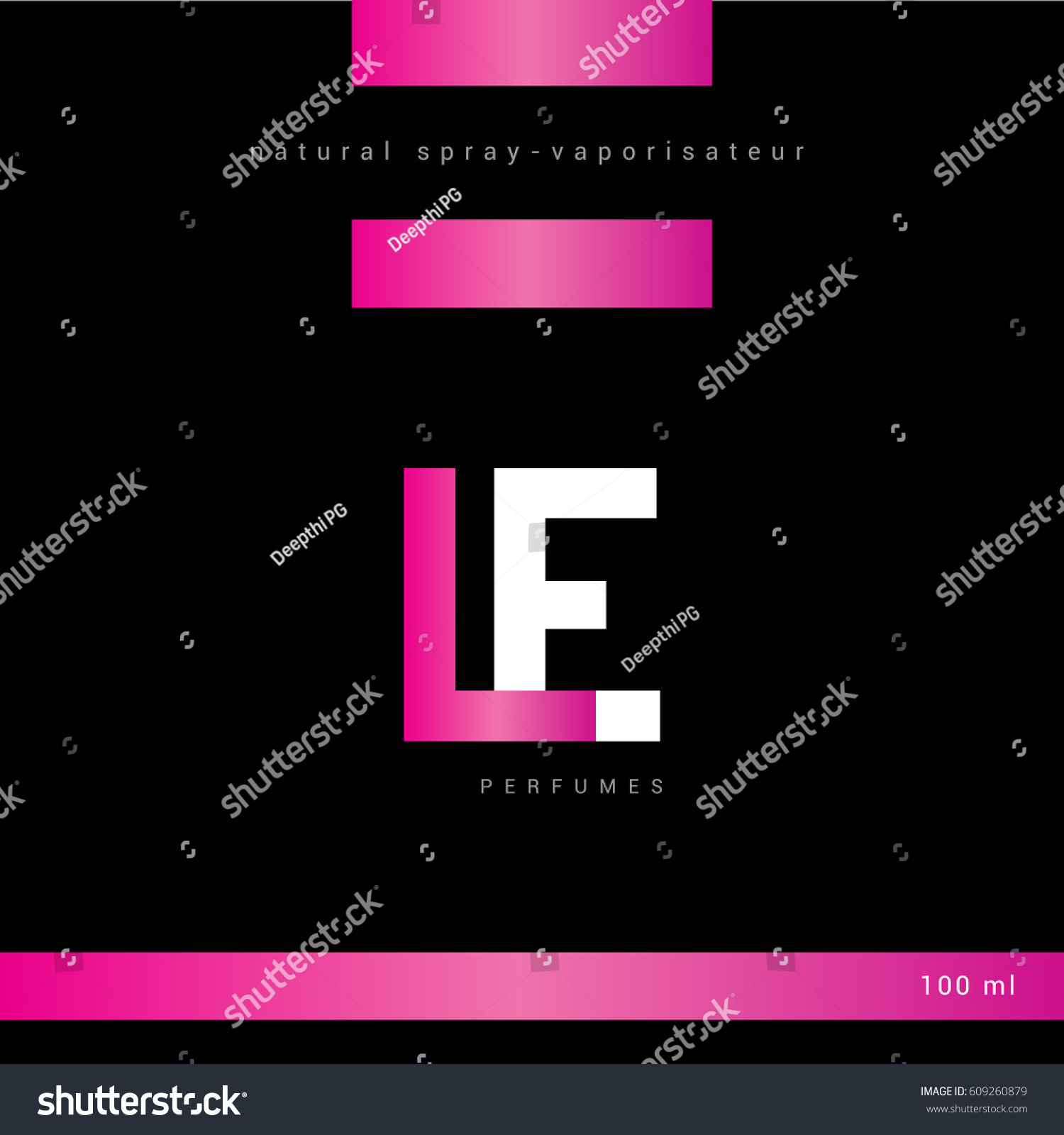L E Letter Logo Vector Packaging Stock Vector (Royalty Free) 609260879 ...