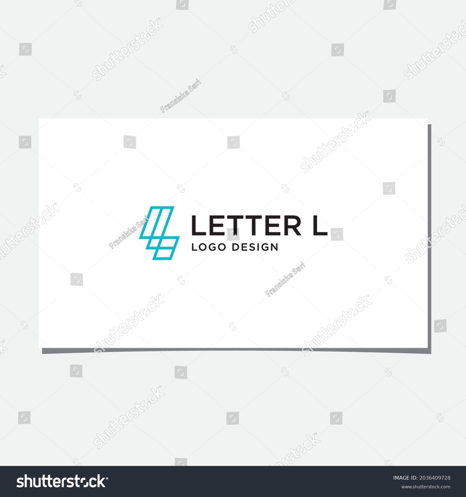 L Triple L Logo Design Vector Stock Vector (Royalty Free) 2036409728 ...