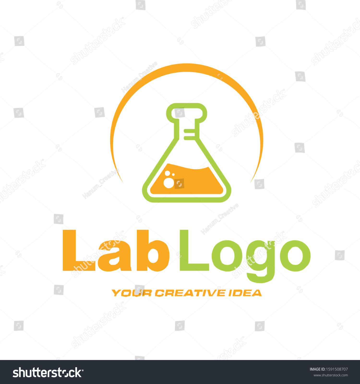 Lab Logo Vector Lab Icon Lab Stock Vector (Royalty Free) 1591508707 ...
