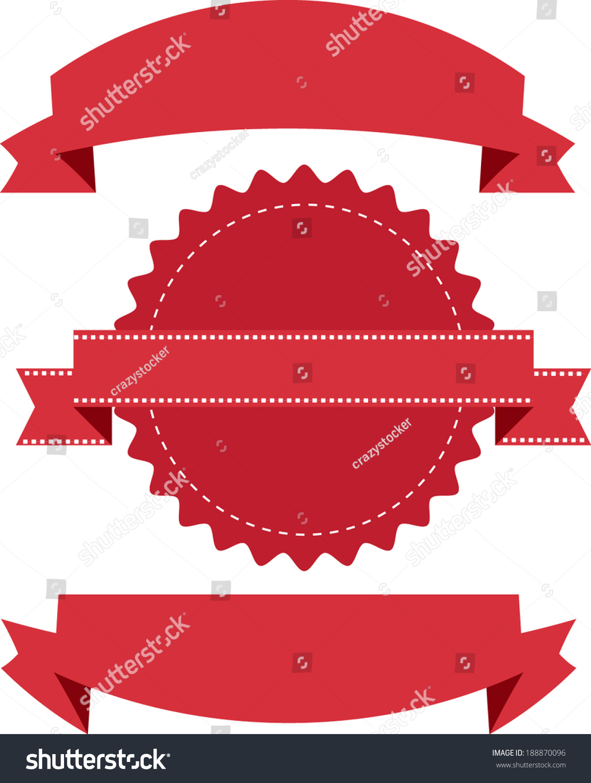 Label Badge Stock Vector (Royalty Free) 188870096