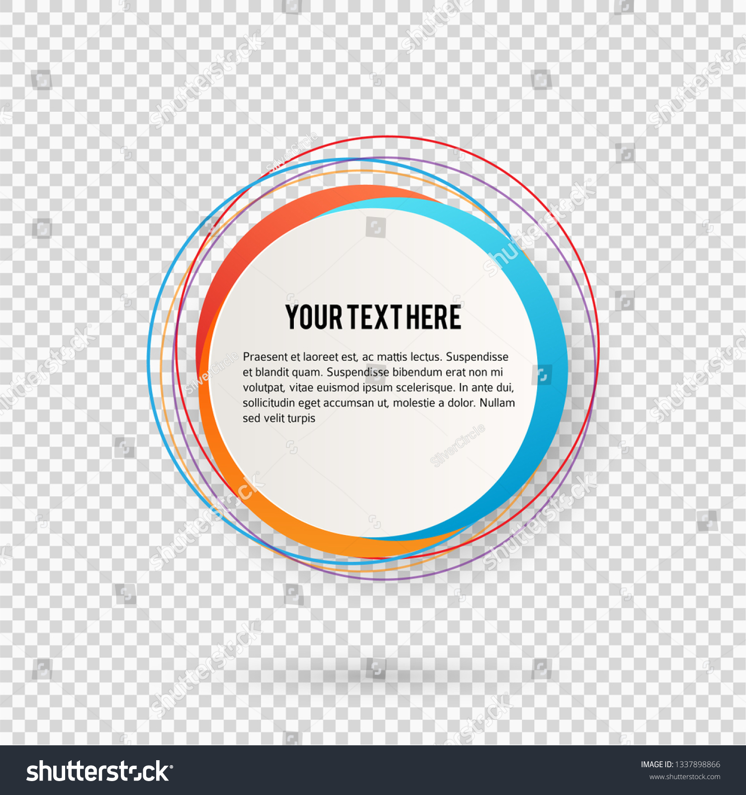 Label Blank Template White Background Blurry: เวกเตอร์สต็อก (ปลอดค่า ...