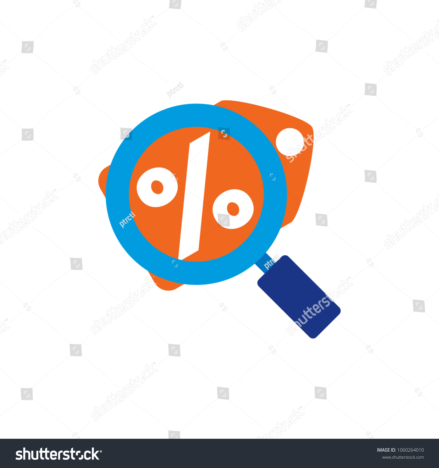 Label Search Logo Icon Design Stock Vector (Royalty Free) 1060264010 ...