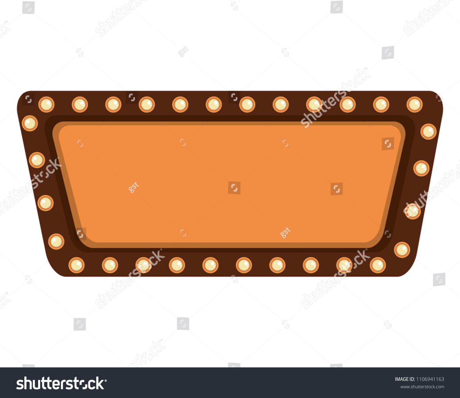 Label Lights Retro Style Stock Vector (Royalty Free) 1106941163 ...