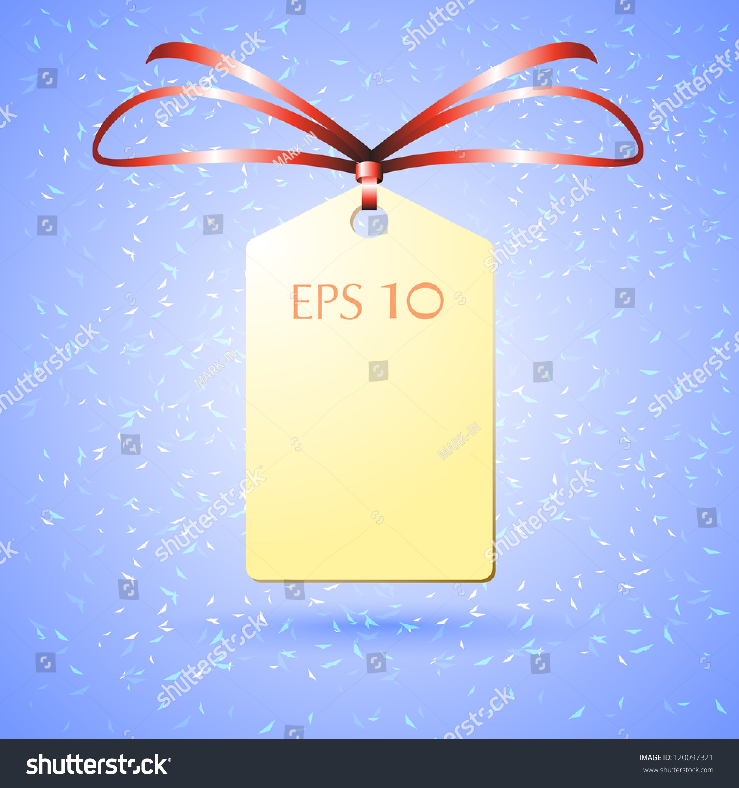 Label Red Bow Stock Vector (Royalty Free) 120097321 | Shutterstock