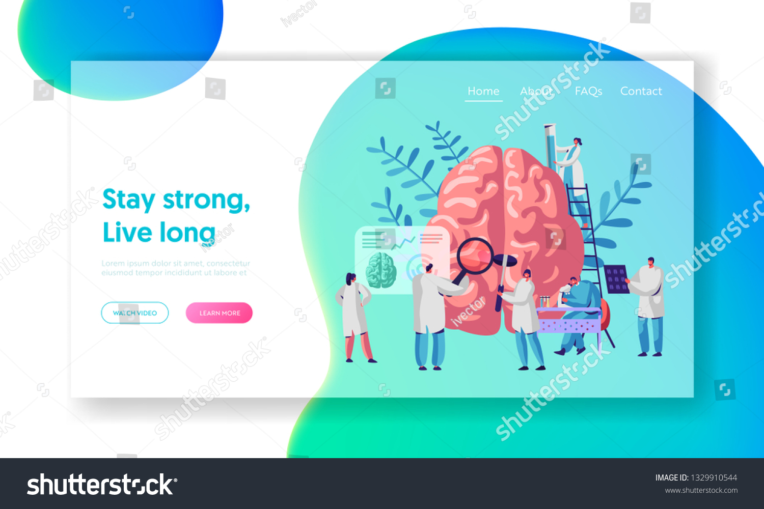 Laboratory Scientist Group Study Human Brain Stock Vector (Royalty Free ... Laboratory Scientist Group Study Human Brain Stock Vector (Royalty Free ...