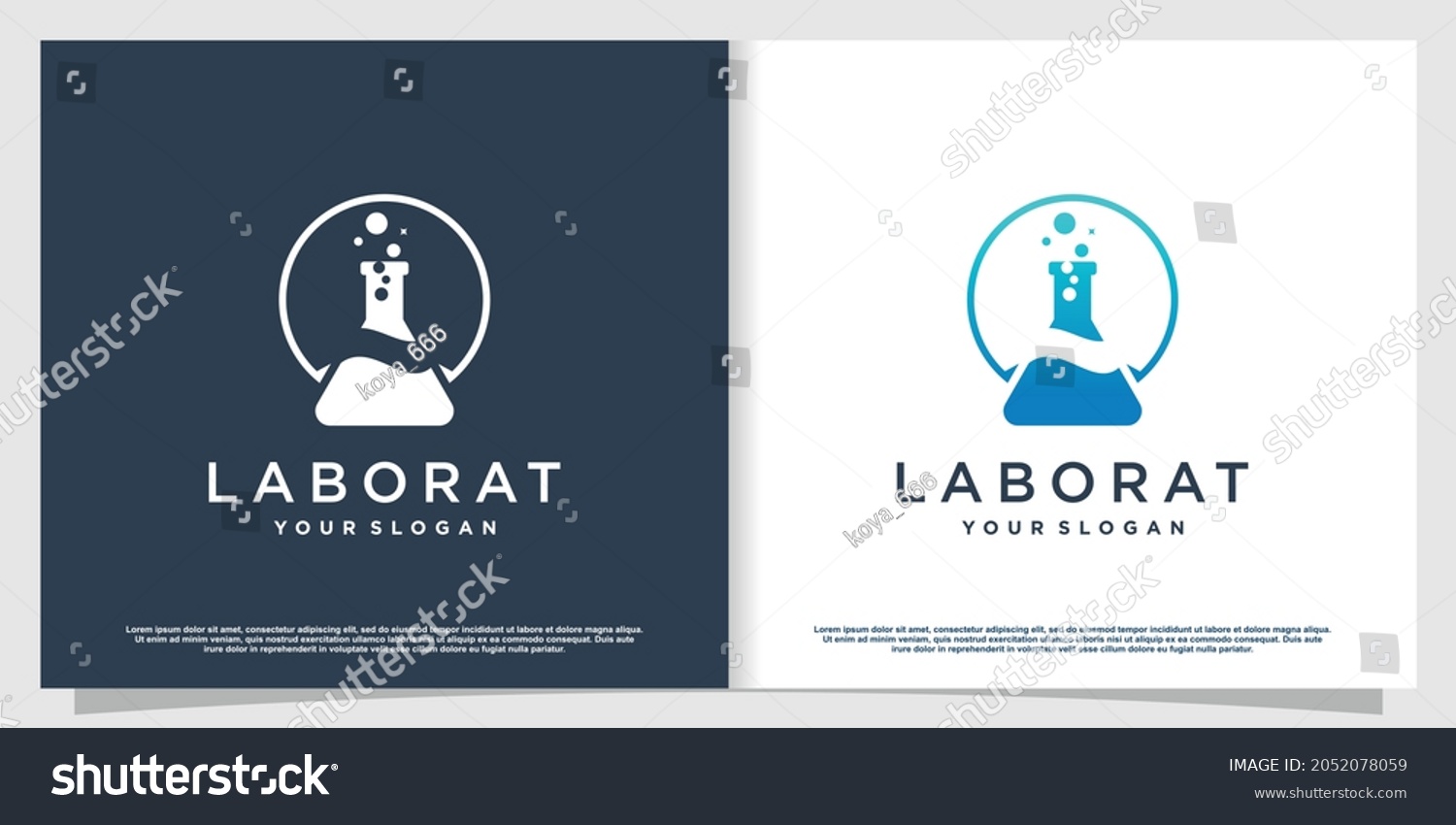 Labs Logo Creative Element Style Premium Stock Vector (Royalty Free ...