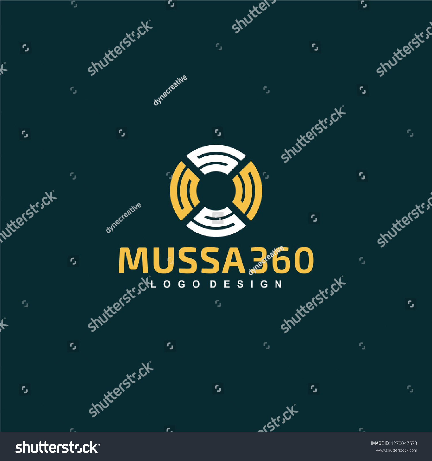Labyrinth Circle Logo Design Vector Stok Vektör (Telifsiz) 1270047673 ...