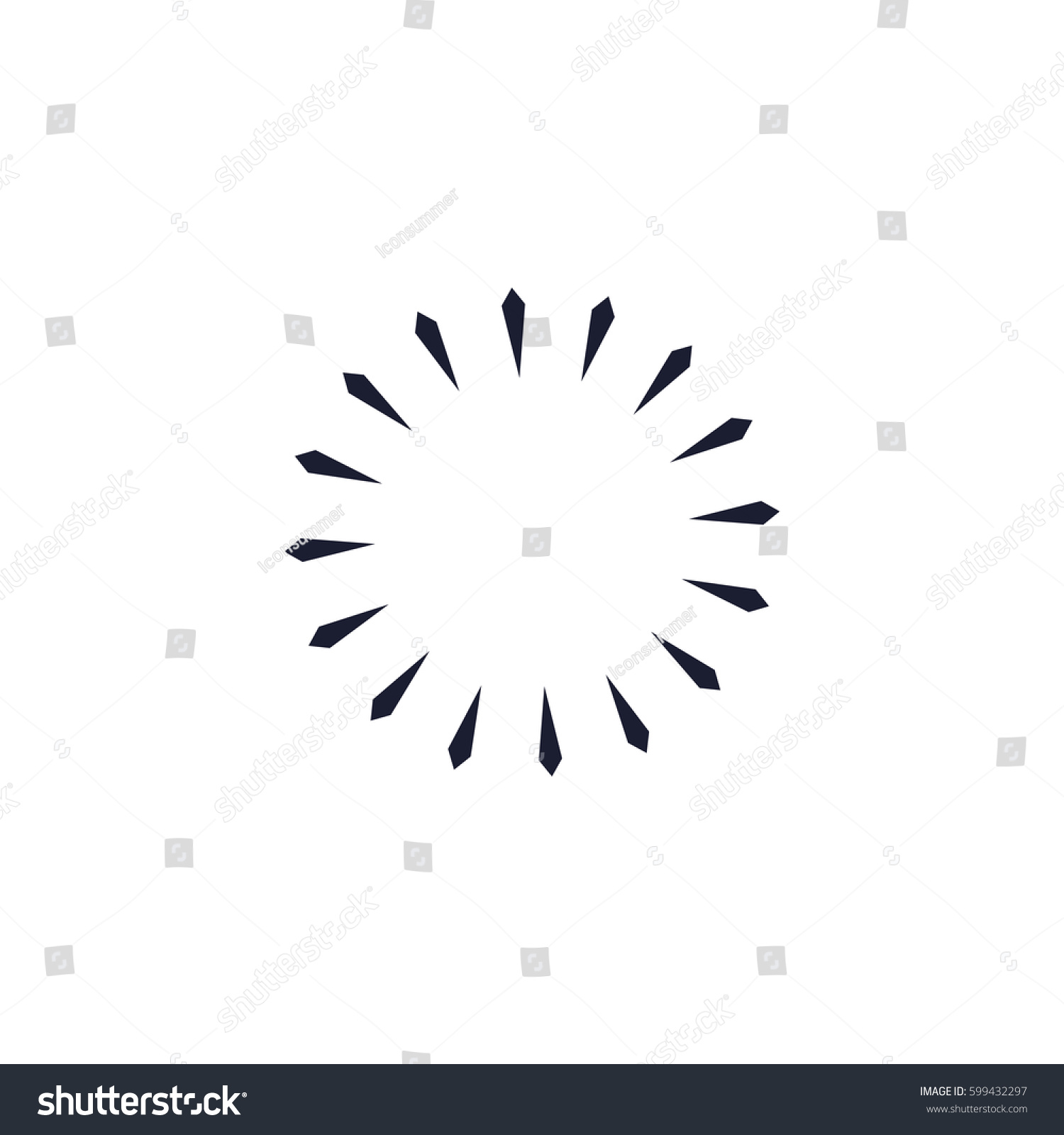 Lace Classic Calligraphy Copperplate Circle Logo Stock Vector (Royalty ...