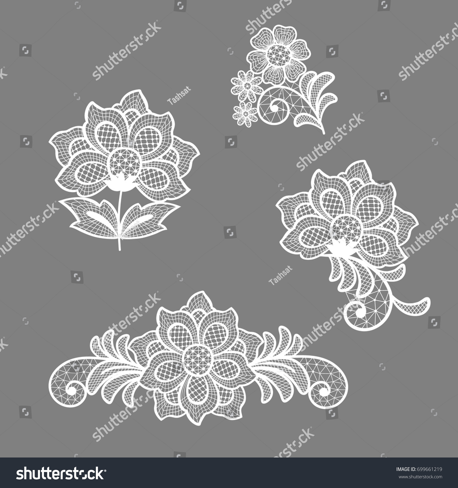 Laces flower Images, Stock Photos & Vectors | Shutterstock