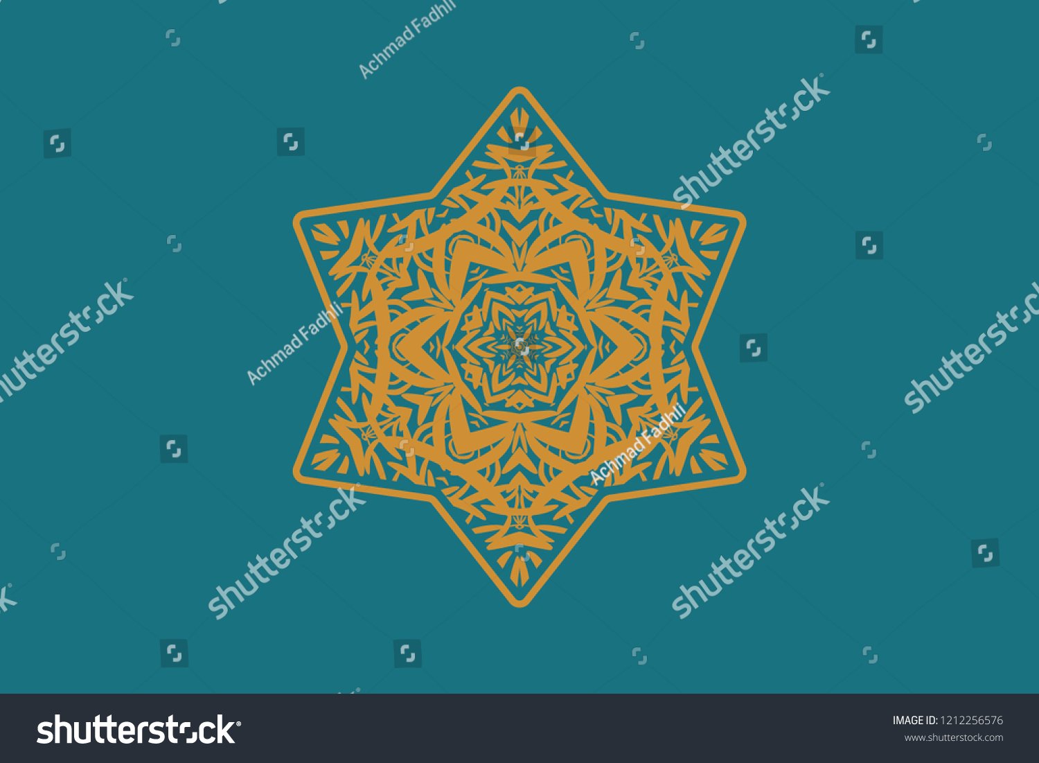 Lace Pattern Mantra Pentagram Vector Stock Vector (Royalty Free ...