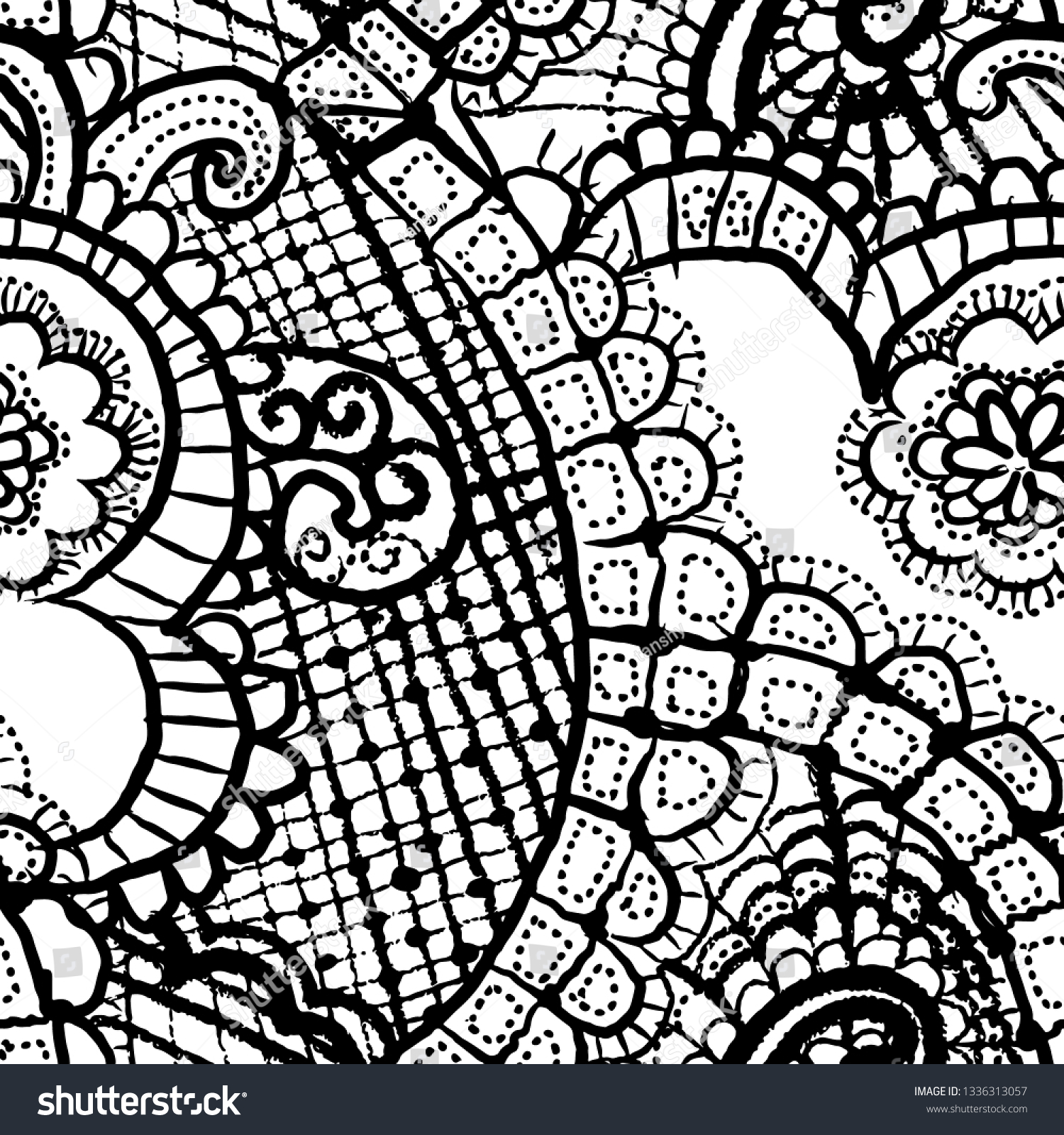 Lace Seamless Texture Illustration Vector Stock Vector (Royalty Free ...